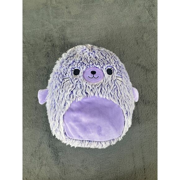 Kellytoy | Toys | Squishmallow 2 Ellen Seal Fuzzamallow Fuzzy Plush ...